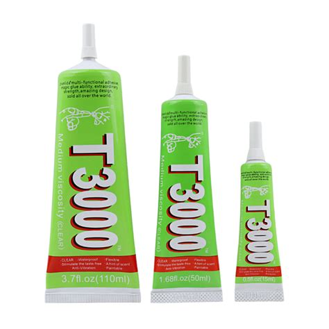 Zhanlida T3000 투명 접착제 접착제 학교 도서관 범용 수리 종이 책 정밀 어플리케이터 팁 포함 15 Ml 50 Ml 110ml 사무실 접착제 및 테이프