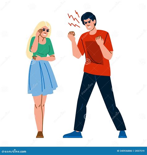 Intimacy Relationship Stress Vector Stock Illustration Illustration Of Misunderstanding