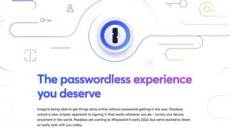 1password Will Support Passkeys Starting In Early 2023 Macrumors