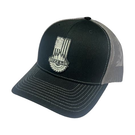 F3 Naperville Buzz Saw Leatherette Patch Hat Pre Order August 2023