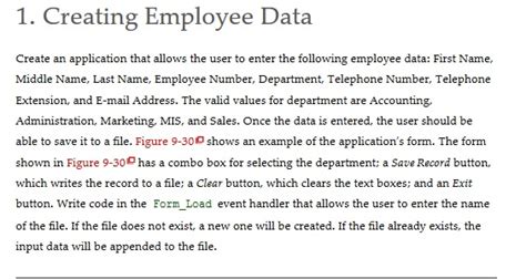 Solved Create An Application In Visual Basics Listed Below Chegg