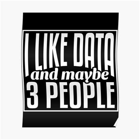 Data Data Science Data Analyst Poster By Mealla Redbubble