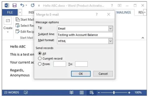 guide to sending multiple emails at once in outlook