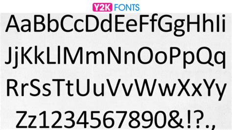 20 Accessible Fonts Best Fonts For Accessibility In 2024 Y2k Fonts