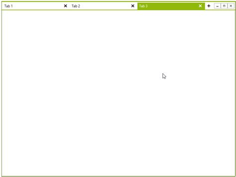drag and drop radtabbedform telerik ui for winforms