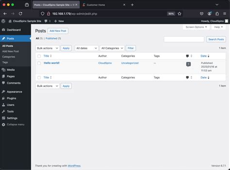 Install Wordpress With Nginx On Ubuntu 24042204 Cloudspinx
