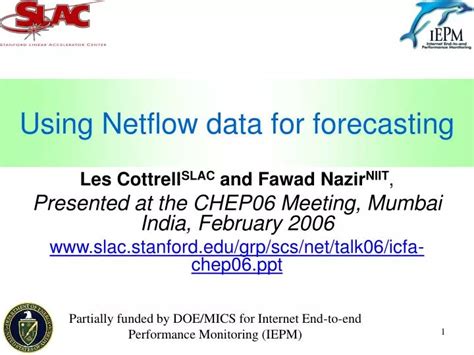 Ppt Using Netflow Data For Forecasting Powerpoint Presentation Free