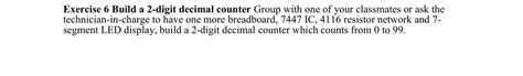 Solved Exercise 6 Build A 2 Digit Decimal Counter Group With