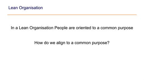 Lean Value Tree Overview Pdf