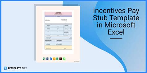 How To Makecreate A Pay Stub In Microsoft Excel Templates Examples