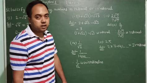 Class 9 Maths Ncert Number System Exercise 1 5 Question 1 Youtube