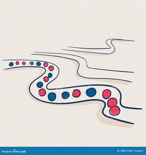 Binary System Vector Illustration Sketch Doodle Isolated Stock Vector Illustration Of Internet