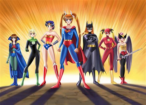 Justice League Girls Wallpaper Wallpapersafari