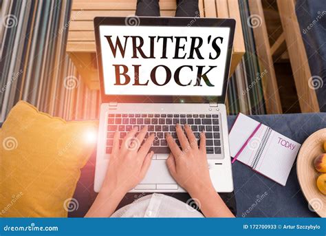 Word Writing Text Writer S Is Block Business Concept For Condition Of Being Unable To Make A