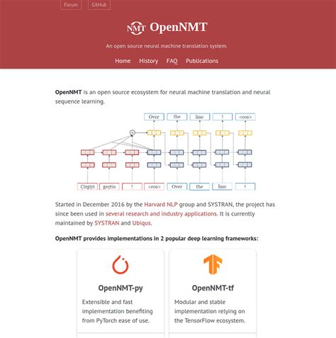 OpenNMT Website Is Updated Announcements OpenNMT