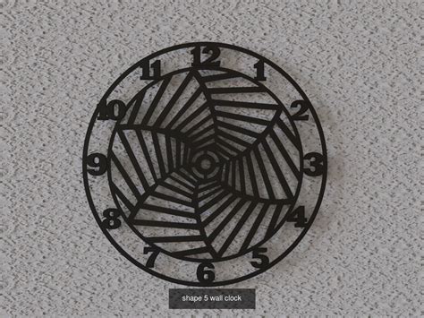 Wall Clock 3d Print Collection 3d Printable Cgtrader