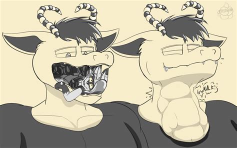 Rule 34 Absurd Res Belly Bovid Bunny The Goat Caprine Caprine Demon