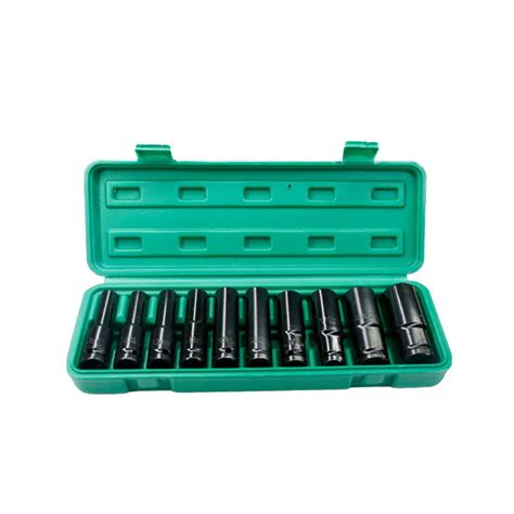 Impact Socket Set 1 2inch Drive Hex Impact Socket Grandado