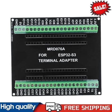 For Esp32 S3 Gpio Breakout Board Gpio 1 Into 2 Expansion Board