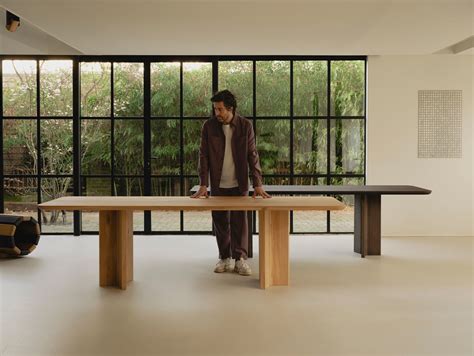 Table Du Sud X Onno Adriaanse Solo Danish Oval Fenix Unicolor Dining
