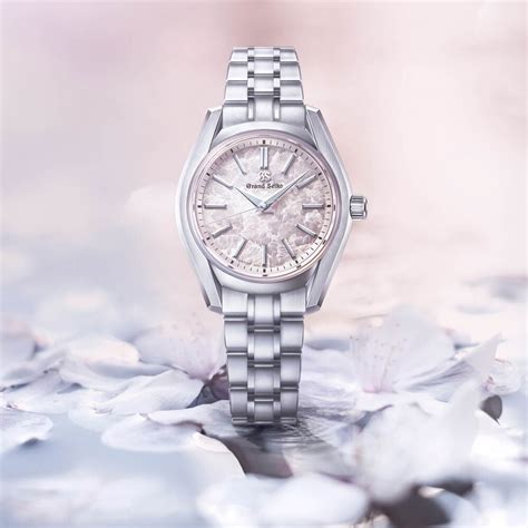 Grand Seiko Cherry Blossom Hana Ikada 32mm Watch