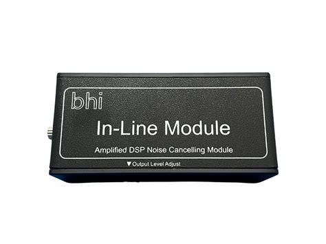 Dsp Noise Cancelling In Line Modules Clear Audio Bhi Ltd