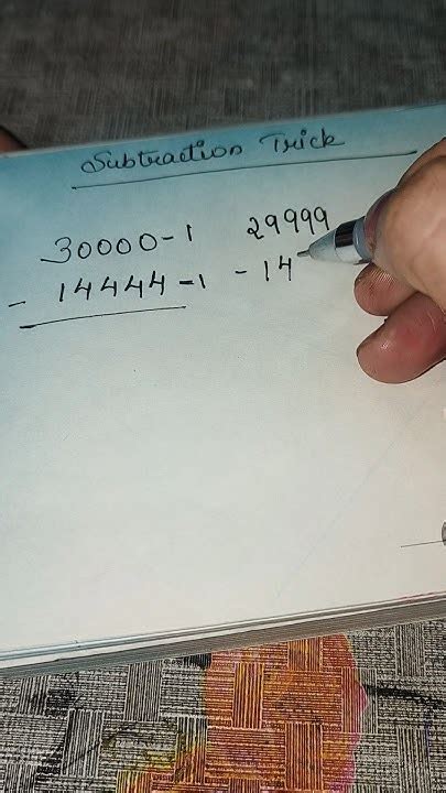 Subtraction Trick Easy Tips And Tricks Viral Maths Shorts Maths Trick Shorts Feed Math Hack Yt
