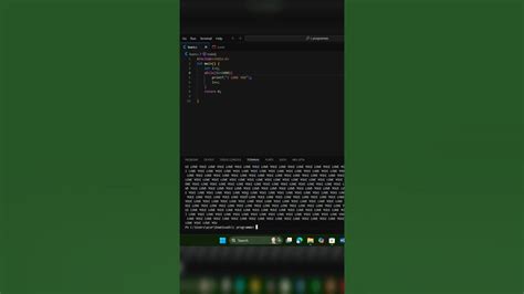 C Programming Print I Love You 10000 Times Use While Loop Coding