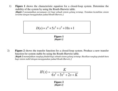 Solved Figure Shows The Characteristic Equation For A Chegg