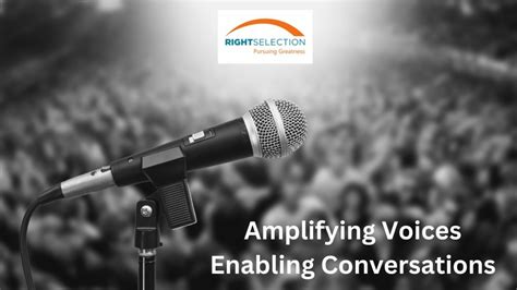 Amplifying Voices Enabling Conversations Ed 11