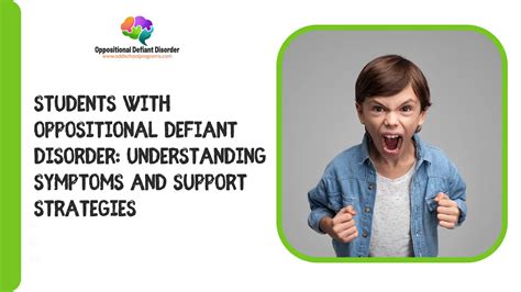 Students With Oppositional Defiant Disorder Pdf