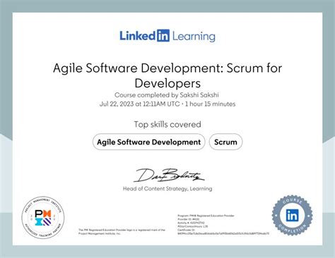 Sakshi Sakshi On Linkedin Certificate Of Completion