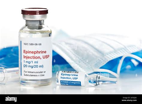 Epinephrine Injection Hi Res Stock Photography And Images Alamy
