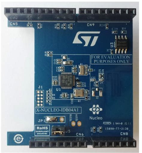 X Nucleo Idb04a1 Bluetooth Low Energy Expansion Board Based On Bluenrg For Stm32 Nucleo