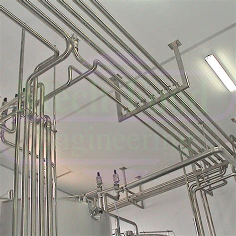 Cip System Pipe Line Process Utility Work Mechfood