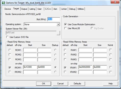 Problems With Ota Dfu In A 128kb Chip Nordic Qanda Nordic Devzone Nordic Devzone