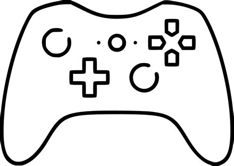 Controller Coloring Pages Coloring Nation