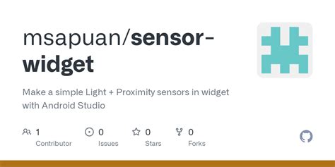 github msapuan sensor widget make a simple light proximity sensors