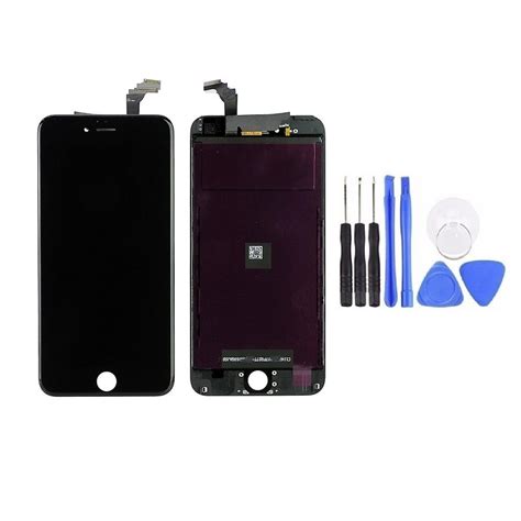 Ilead Lcd Display And Touch Panel Compatible With Iphone 6 Plus Black