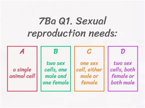 Year Sex And Science Quick Quiz