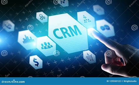 Crm Customer Relationship Management Automation System Software Business And Technology