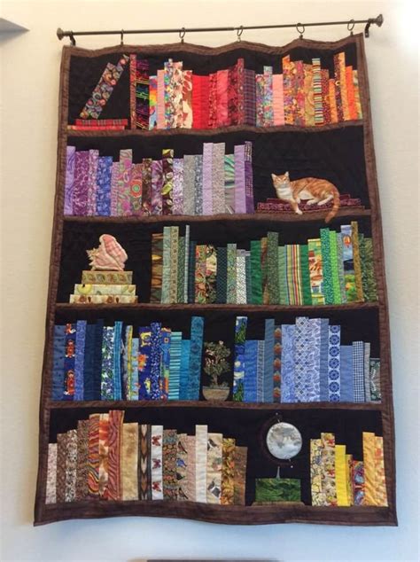 Bookshelf Quilt Pattern Quilting Designs Book Quilt Fall Quilts
