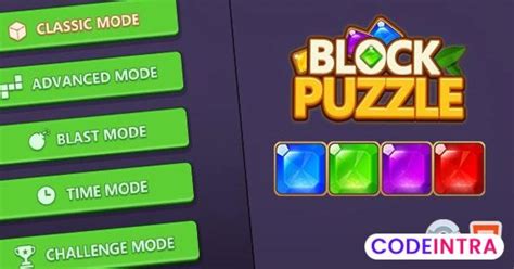 Block Puzzle Blast Html5 Construct3 Codeintra
