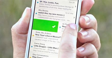 Mailbox For IPhone A Next Generation Email App Inspired By Sparrow And Clear The Verge