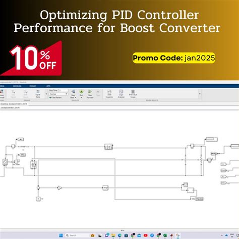 lms solution on linkedin pidcontroller boostconverter matlab