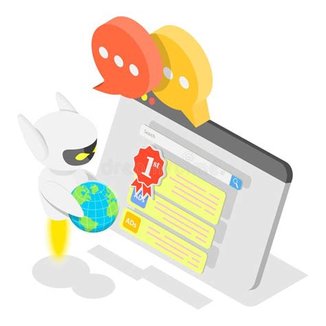 3d Isometric Flat Vector Illustration Of Gpt Chat Item 4 Stock Vector Illustration Of Design