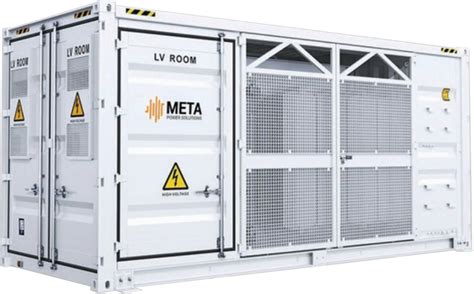 prefabricated container substation meta power solutions
