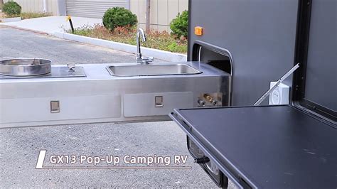 Australian Standard Slide Out Kitchen For Trailer Camping Caravan