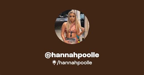 Hannahpoolle Instagram Linktree