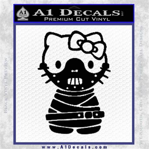 Hello Kitty Hannibal Lecter Decal Sticker A1 Decals